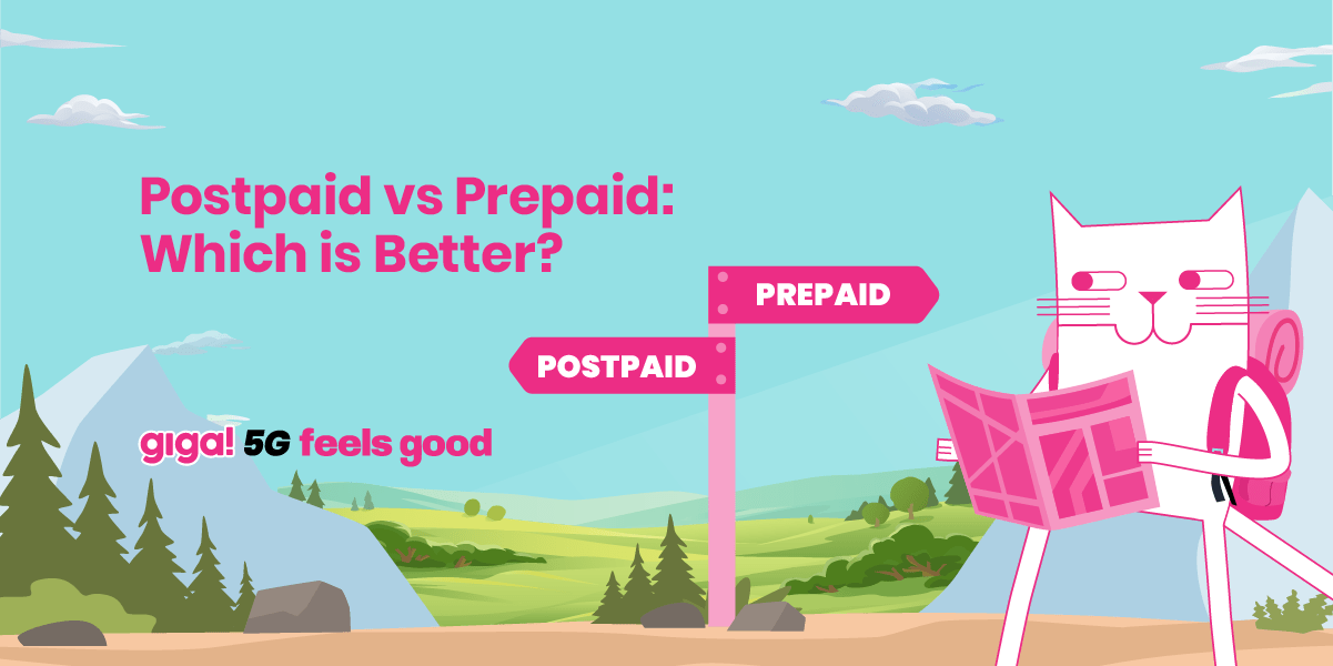 What is the difference between a postpaid and prepaid SIM Only plan